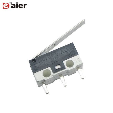 Electric Sensitive Mouse Microswitch With Long Arm Microswitch And Mouse Micro Switch