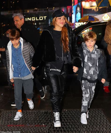 Shakira Holds Hands With Sons In NYC Before Performing THAT Breakup Hit On Jimmy Fallon Daily