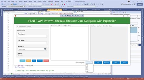 Code A Minute เร็วๆ นี้ Vb Net Wpf กับ Firebase