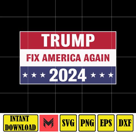 Trump 2024 Svg Trump Svg Donald Trump Svg Trump Flag Svg Inspire