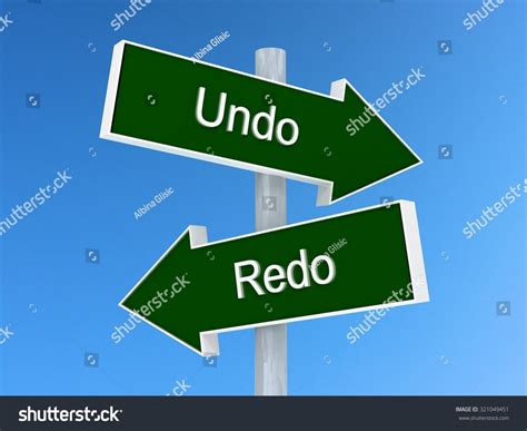 Undo Redo Sign 스톡 일러스트 321049451 Shutterstock