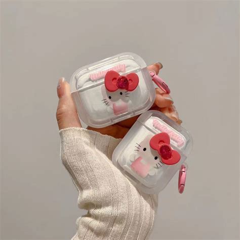 러블리 리본 포인트 고양이 에어팟케이스 에어팟1 에어팟2 에어팟3 에어팟프로 에이블리