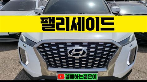 펠리세이드 2천만원 중반 낙찰외관상태살펴보기 Youtube