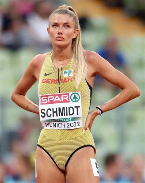 Alica Schmidt German Sprinter Hottest Female Athletes