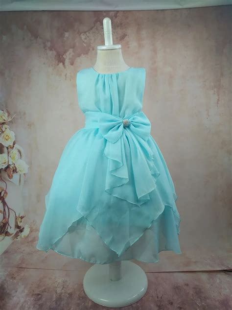 Бальное платье без рукавов с круглым вырезом и бантом для девочек праздничные платья принцессы