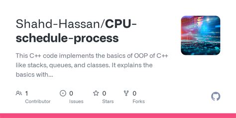 GitHub Shahd Hassan CPU Schedule Process This C Code Implements