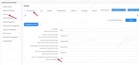 Limit Parameter Adjustment Apache Linkis