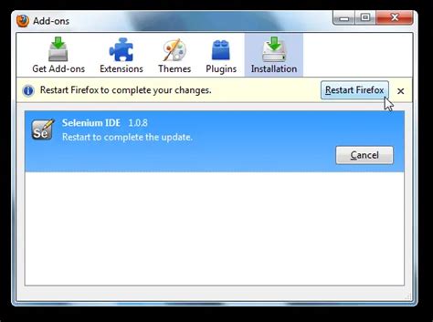 安装 selenium ide 《selenium ide 中文文档帮助手册教程》 极客文档