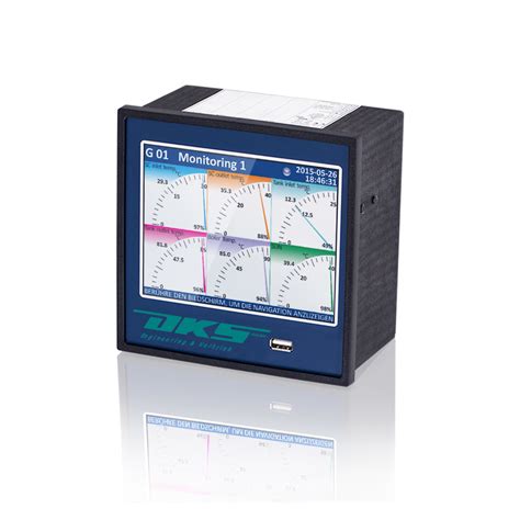 Md800 Process Display And Data Logger 144x144mm With Switching Outputs