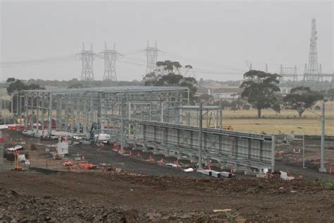 Short Shed And A Longer Platform Taking Shape At The New Calder Park Light Service Facility