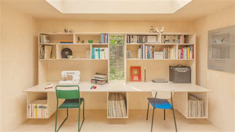 Compact Garden Studios With Neat Storage Solutions