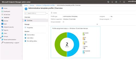 Edge Chromium Home Page Policies Using Intune Administrative Policies