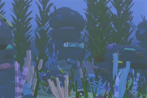 Low Poly Underwater Terrain Pack 3d Environments Unity Asset Store