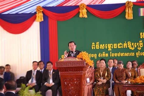 សម្ដេចតេជោ ហ៊ុន សែន ថ្លែង ប្រសាសន៍សំខាន់ៗ នាឱកាស អញ្ជើញពិធីសម្ពោធដាក់ឱ្យប្រើប្រាស់ជាផ្លូវការ