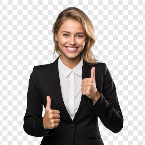 Premium Psd A Businesswoman On Transparency Background Psd