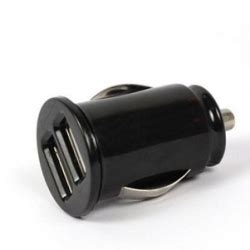 12v Autolader Met Dubbele USB Aansluiting Voor In Sigaretten Aansteker