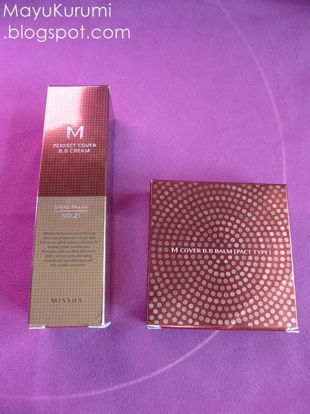 Missha Perfect Cover Bb Cream Mayu Kurumi Blog