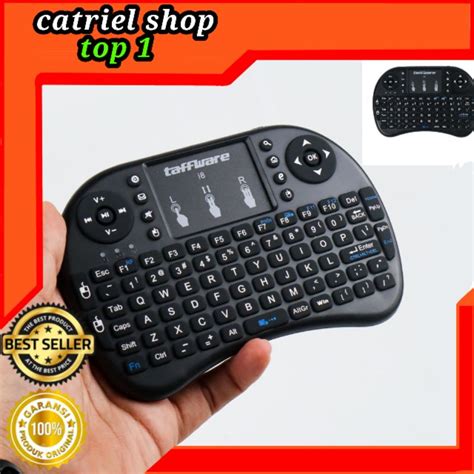 Jual Mini Keyboard Wireless 2 4GHz Dengan Touch Pad Fungsi Mouse Shopee Indonesia