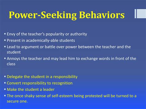 Misbehavior In The Classroom Pptx