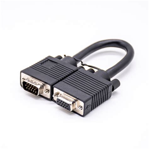 Elecbee DB Cable Splitter Pin Male To Female Straight Cable Assembles Connector M