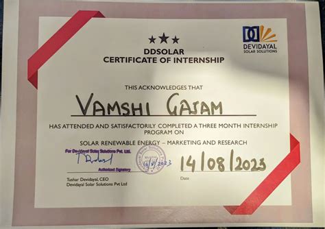 Vamshi Gajam On Linkedin Internshipcompletion Gratitude