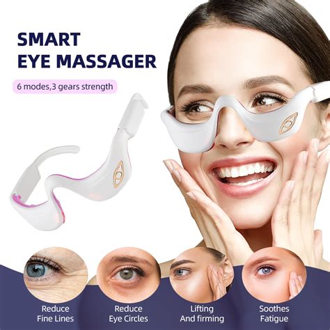 Foreverlily Eye Massager Ems Micro Current Pulse Massage Is Beneficial