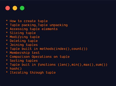 An Introduction To Python Tuple Let Us Learn About Python Tuple In By Indhumathy Chelliah
