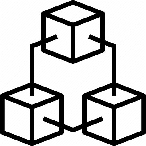 Blockchain Decentralized Ledger Digital Distributed Icon Download On Iconfinder
