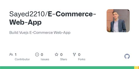 Github Sayed2210e Commerce Web App Build Vuejs E Commerce Web App