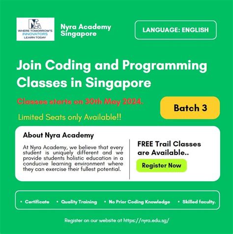 Certificate In Scratch Visual Coding Courses For Adults In Singapore By Sgnyraacademy May