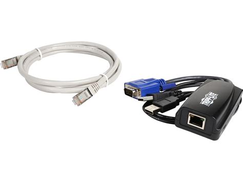 Tripp Lite USB Server Interface Unit SIU For Cat IP KVM Switches Virtual Media Up To Mbps