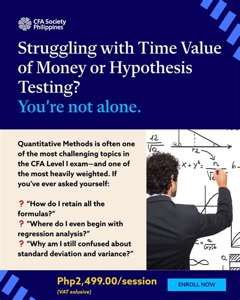 Master Quantitative Methods For Cfa Level I In 2 Sessions Cfa Society