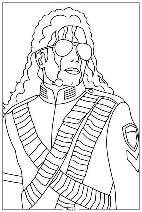 20 Michael Jackson Coloring Pages Free Pdf And Png Printables