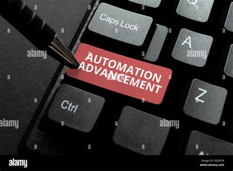 Conceptual Display Automation Advancement Word For Growth Use Of Control Systems For Operating