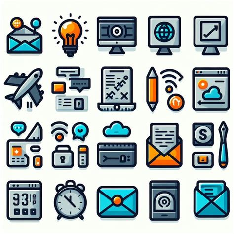 Premium Photo A Most Used Webdesign Icons Three Sizes Ui Set Vector Illustration