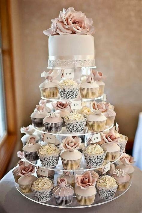 Pin De Natalia Ka En Ślub Pasteles De Boda Postres Para Boda Cupcakes Boda