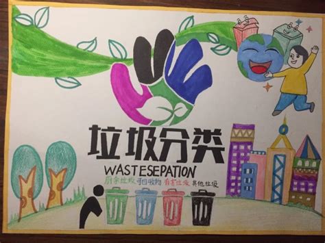 垃圾分类手抄报 高清图片，堆糖，美图壁纸兴趣社区