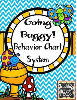 Bug Or Garden Theme Behavior Chart System Editable By Teaching With Peace