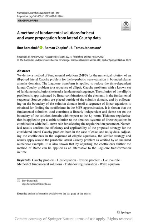 A Method Of Fundamental Solutions For Heat And Wave Propagation From Lateral Cauchy Data