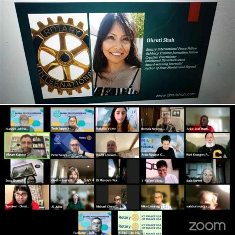 Dhruti Shah On Linkedin Speaker Rotarypeacefellow Community Peace Storytelling