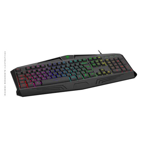 Kit Gamer T Dagger Teclado Mouse Mousepad E Headset