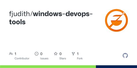 GitHub Fjudith Windows Devops Tools