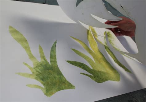 Printmaking Workshop Blog For Teachers Cpd July Testing The Stencils