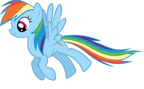 Rainbow Dash Flying Sprite 