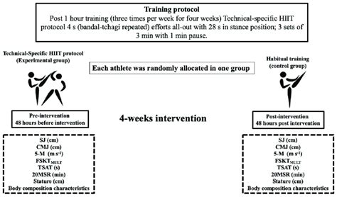 Training Protocol Sj Squat Jump Cmj Countermovement Jump 5m Download Scientific Diagram