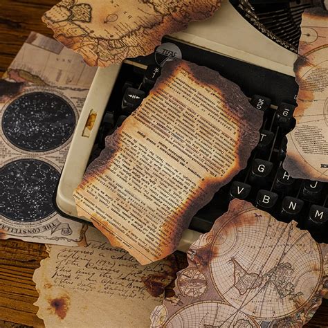 Item 빈티지 스크랩북 Diy 재료 종이 장식 레트로 필기 편지 일기 저널 배경 종이 예술 30 개 네이버 블로그