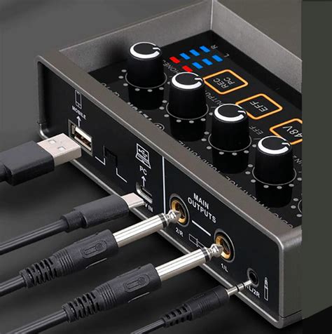 Interface De Áudio Profissonal Teyun Q16 2 Canais Ac2720
