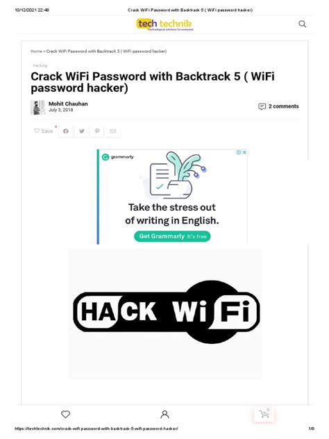 Crack Wifi Password With Backtrack 5 Wifi Password Hacker Pdf Wi Fi Password