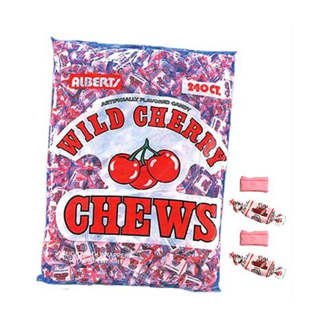 Alberts Wild Cherry Chews Candy 21 2oz 3ct I Got Your Candy