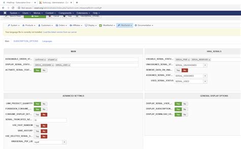 Hikashop Subscription Error Hikashop